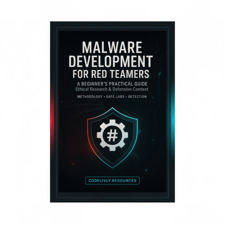 Practical Malware Development Handbook for Red Teams – Codelivly Resources