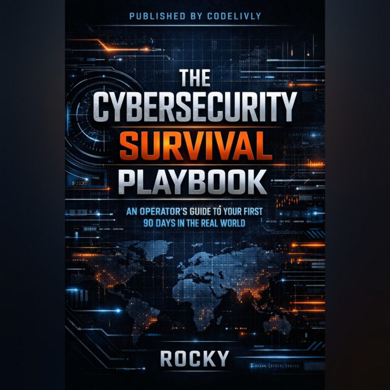 The Cybersecurity Survival Playbook – An Operator’s Guide to Your First ...